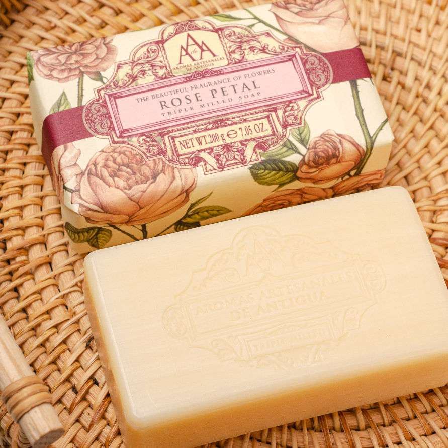 AAA Rose Petal Soap Bar by Somerset Toiletry Company